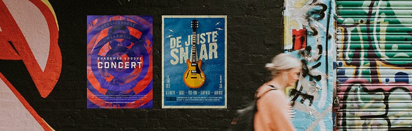 Het maken van een perfecte poster - Drukland.be